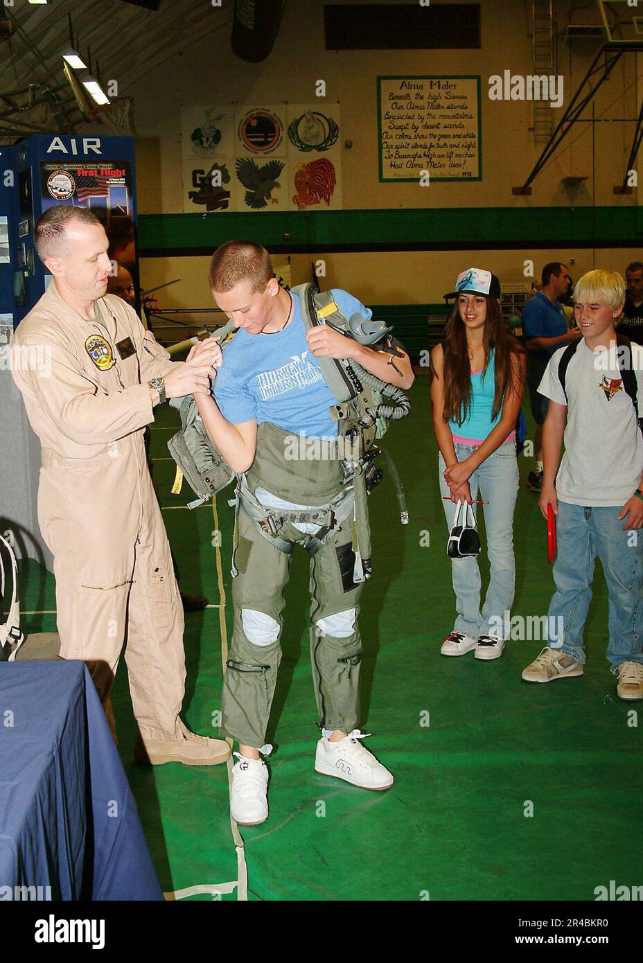 US Navy U.S. Marine Corps Capt. assigned to Air Test and Evaluation ...