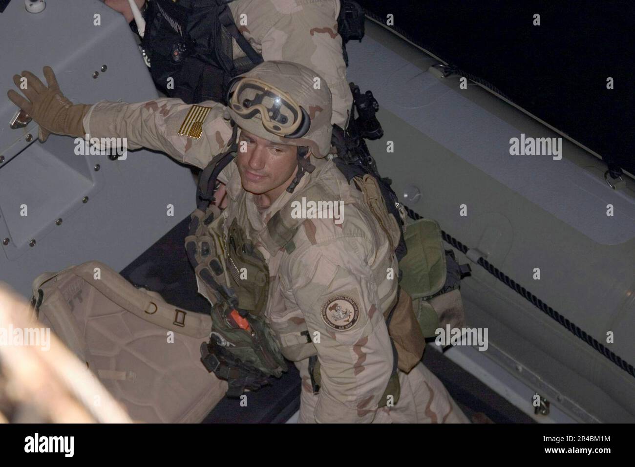 US Navy Engineman 1st Class assigned to Explosive Ordnance Disposal ...