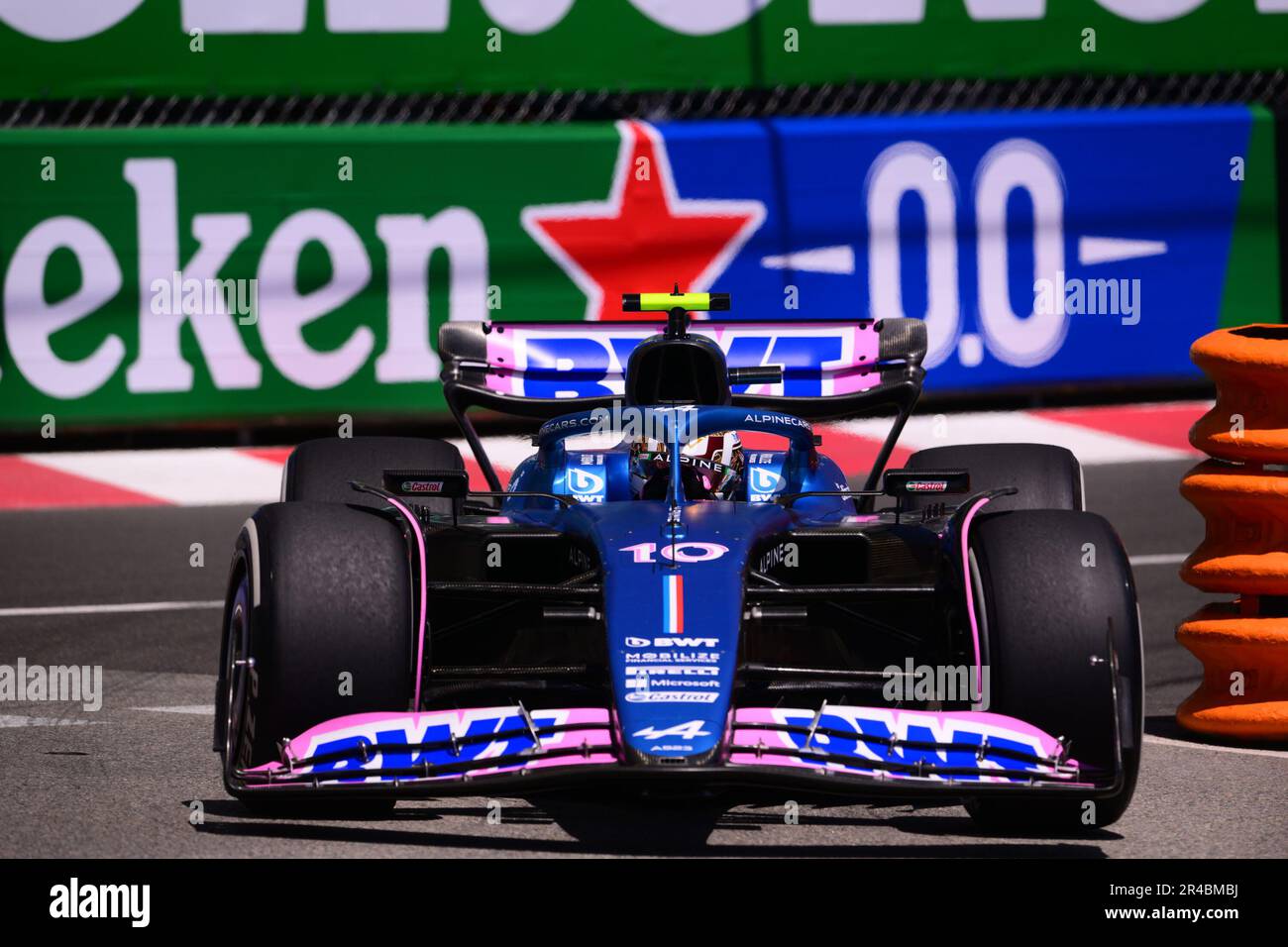Pierre Gasly of Alpine F1 Team drive his single-seater during free ...