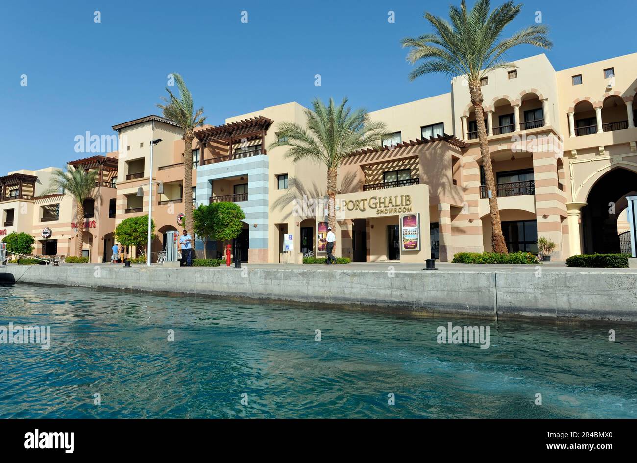 Harbour promenade, marina, Port Ghalib, Marsa Alam, Egypt, marina Stock ...