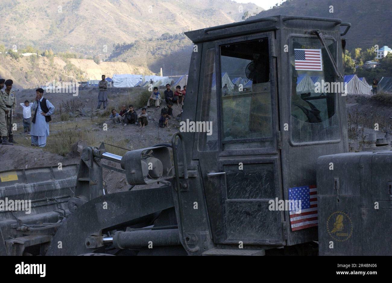 US Navy A U.S. Navy Seabee assigned to Naval Mobile Construction ...