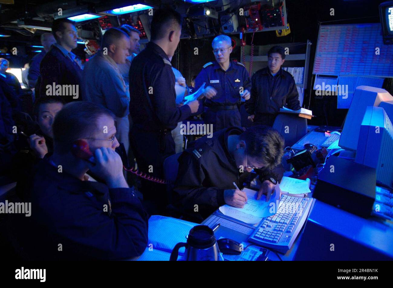 US Navy U.S. Navy and Japanese Maritime Self-Defense Force personnel ...