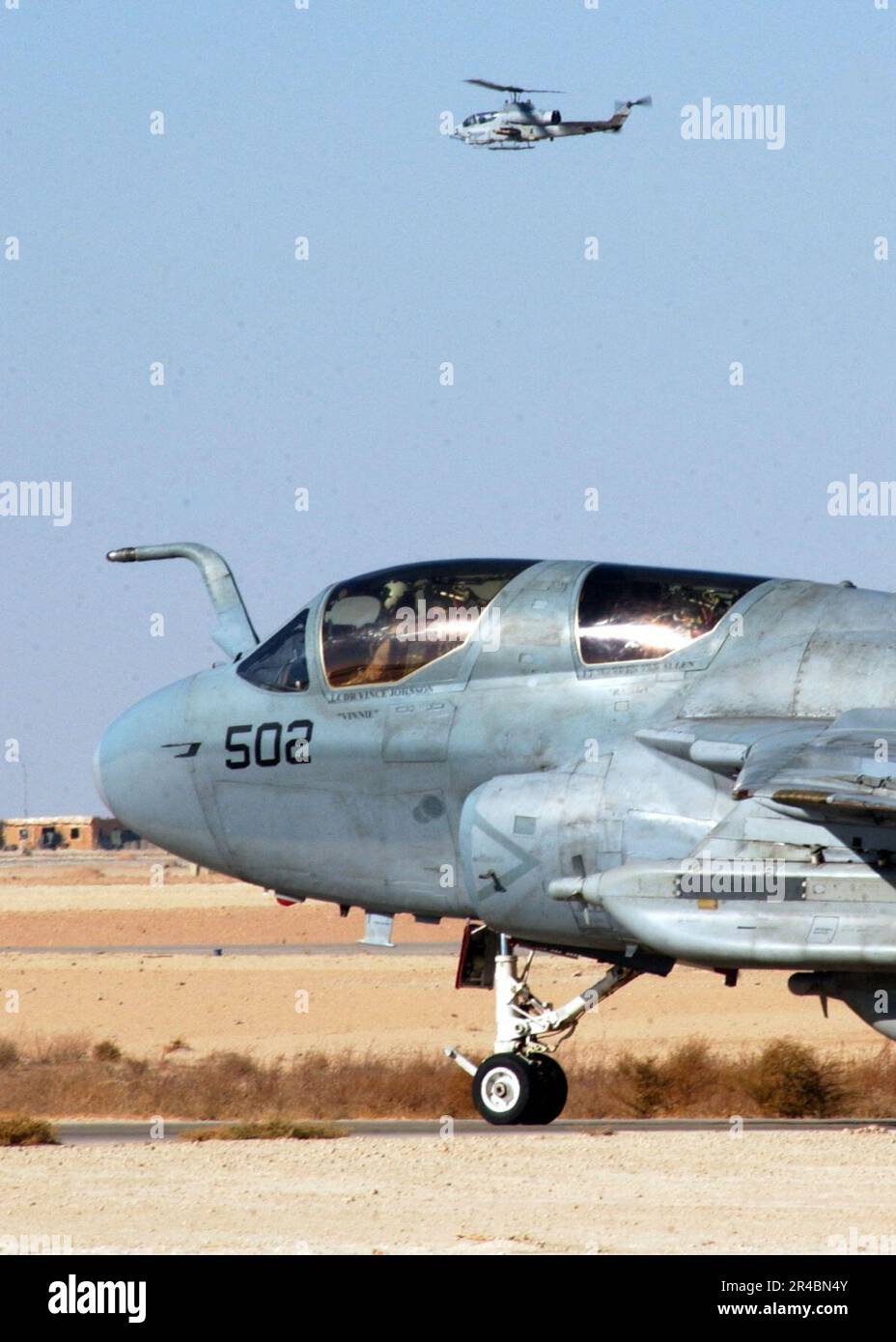 US Navy An EA-6B Prowler, assigned to the Shadowhawks of Electronic ...