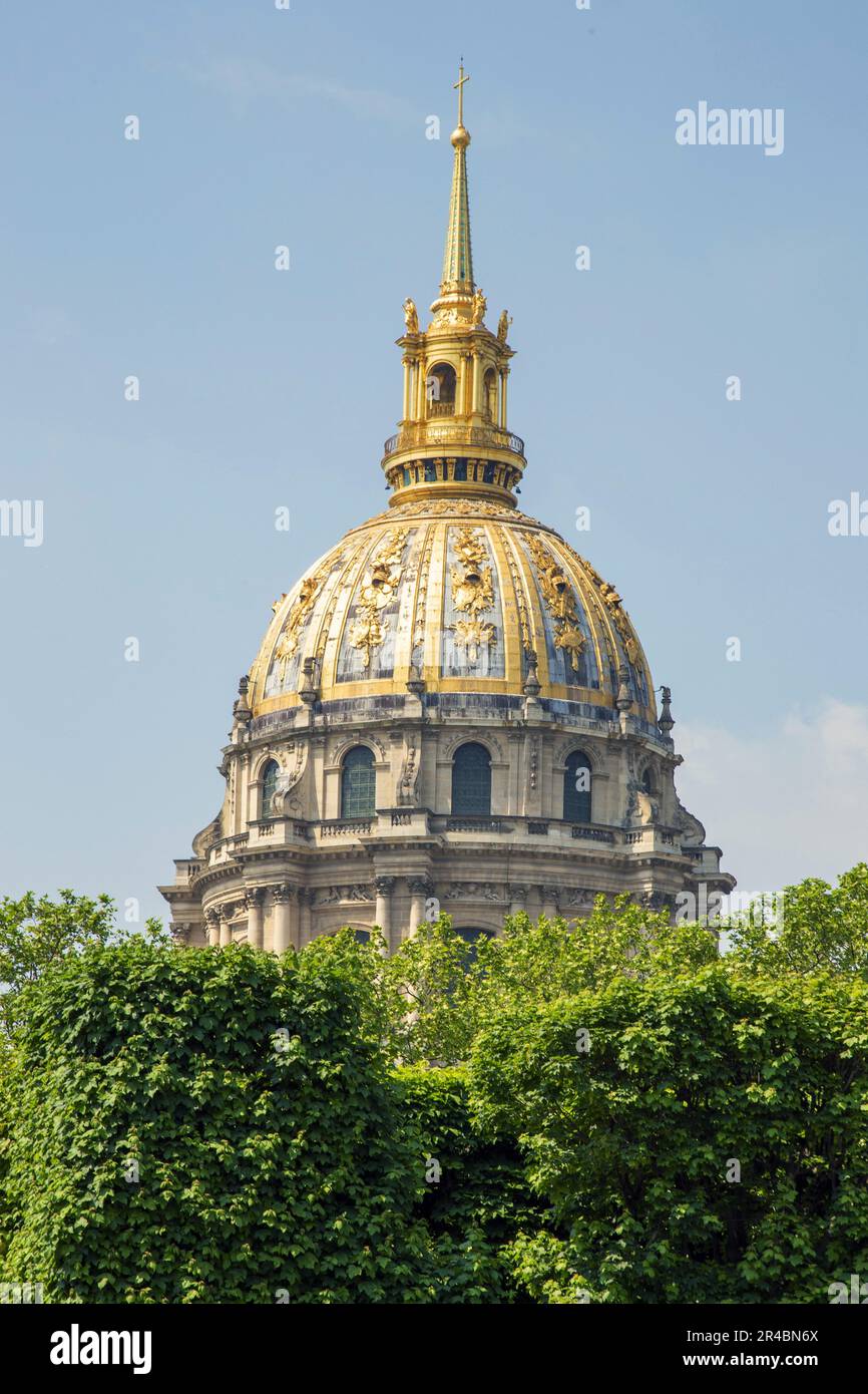 Invalides Cathedral, Dome des Invalides, Paris, France Stock Photo - Alamy