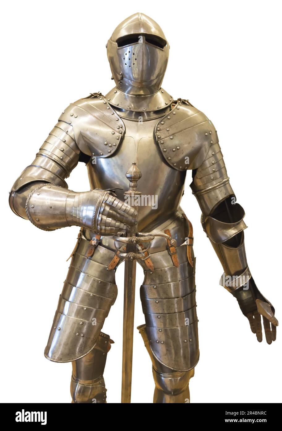 Suit of armour white background hi-res stock photography and images - Alamy
