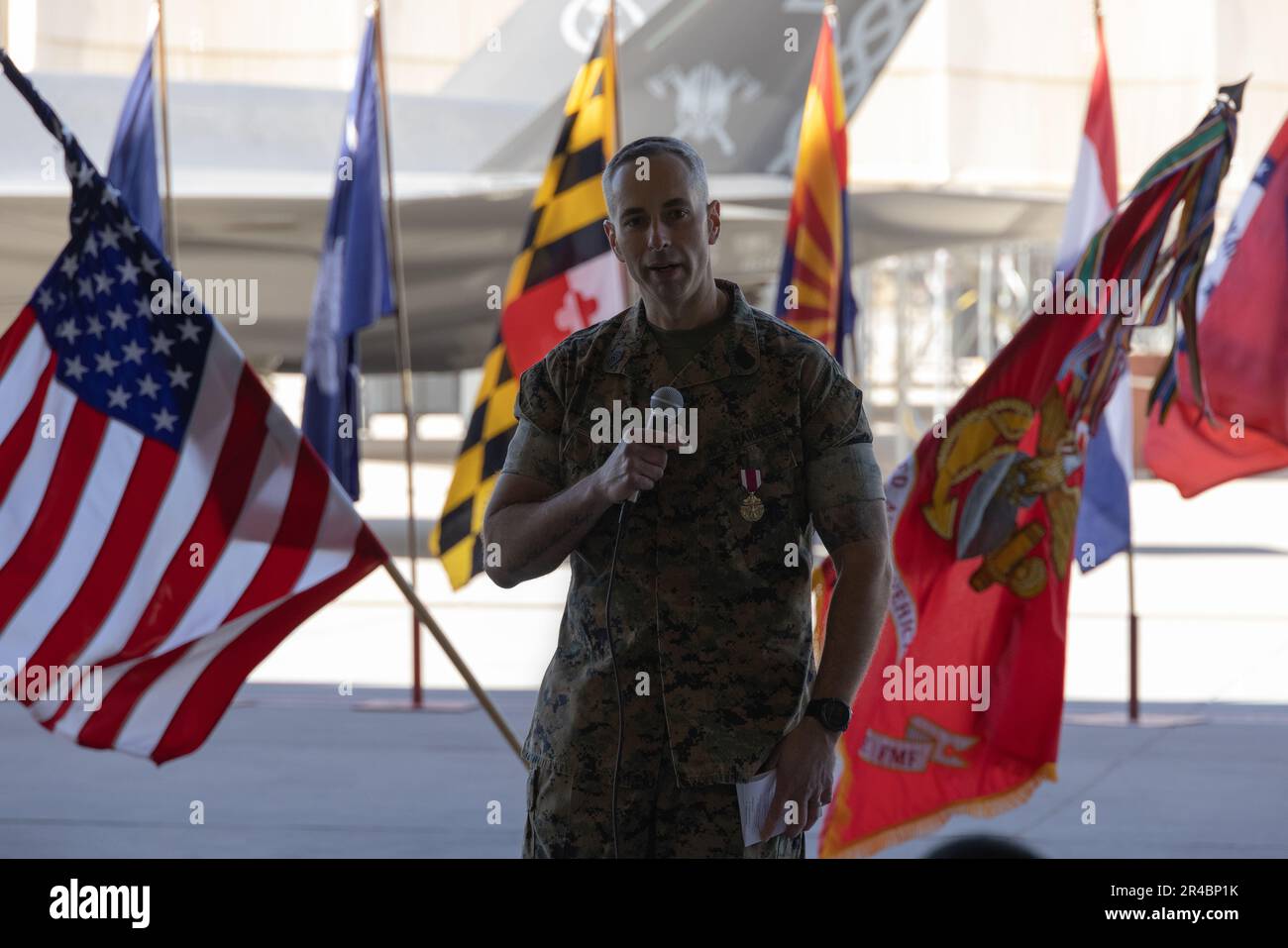 U.S. Marine Corps Master Sgt. Joshua Parson, maintenance chief, Marine ...