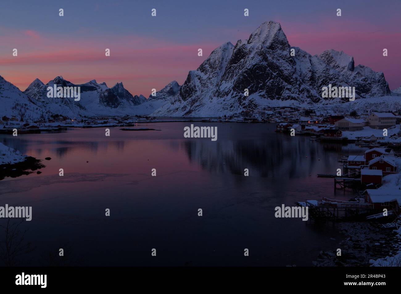 Reine, Moskenes, Lofoten, Nordland, Norway Stock Photo - Alamy