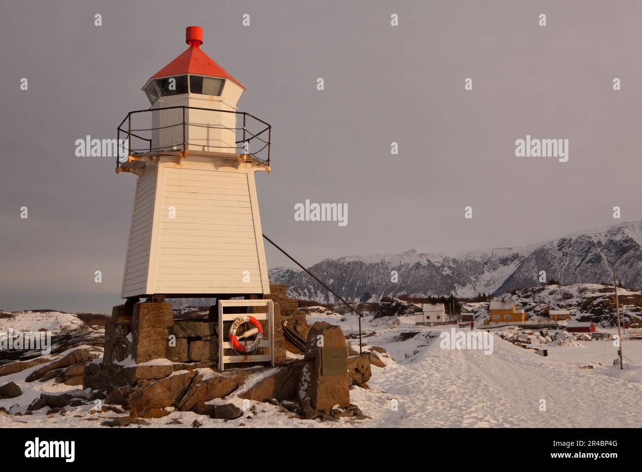 Lighthouse, Lofoten, Nordland, Norway Stock Photo - Alamy