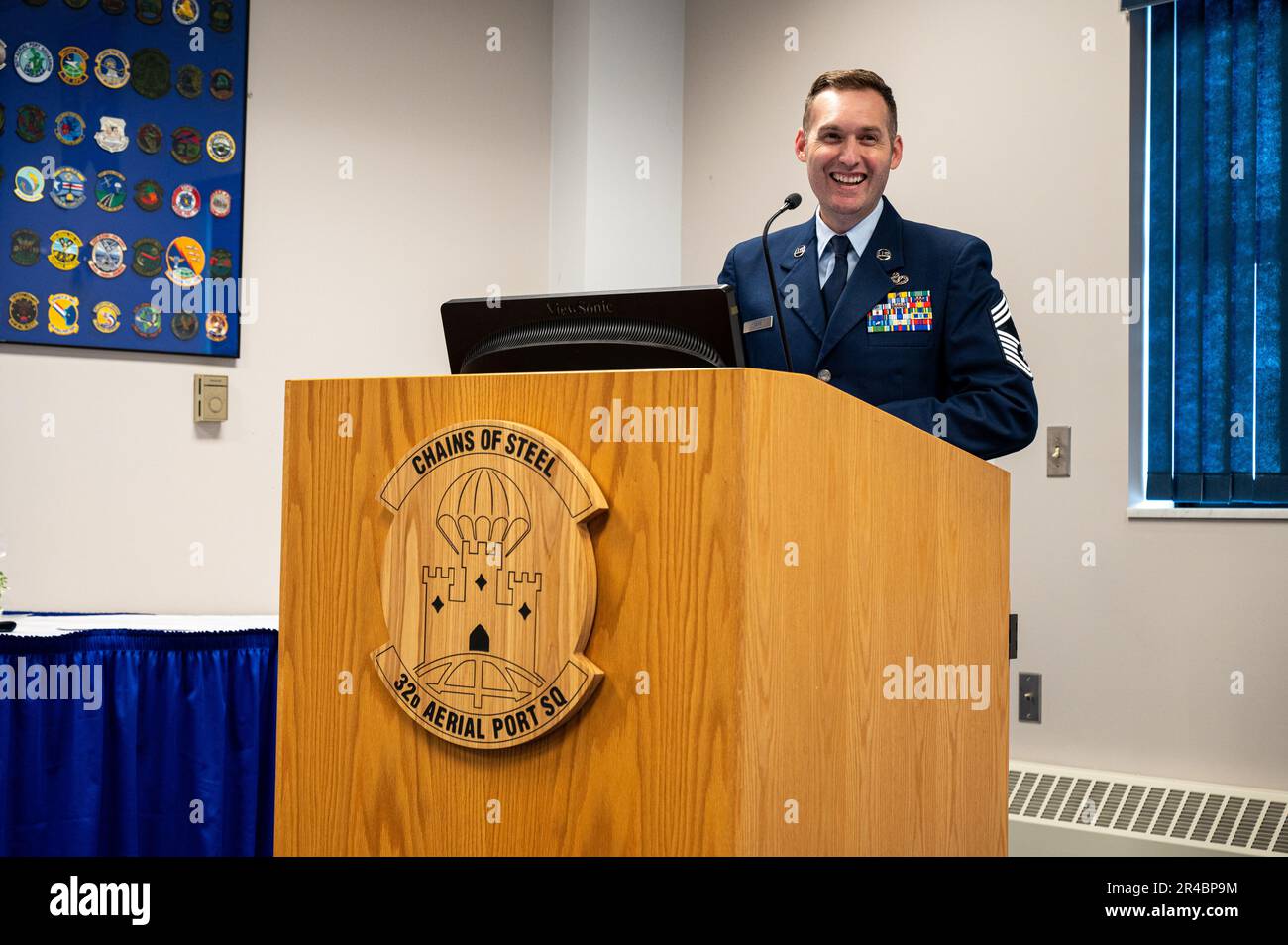 Chief Master Sgt. David Starr, 911th Civil Engineering Squadron senior ...