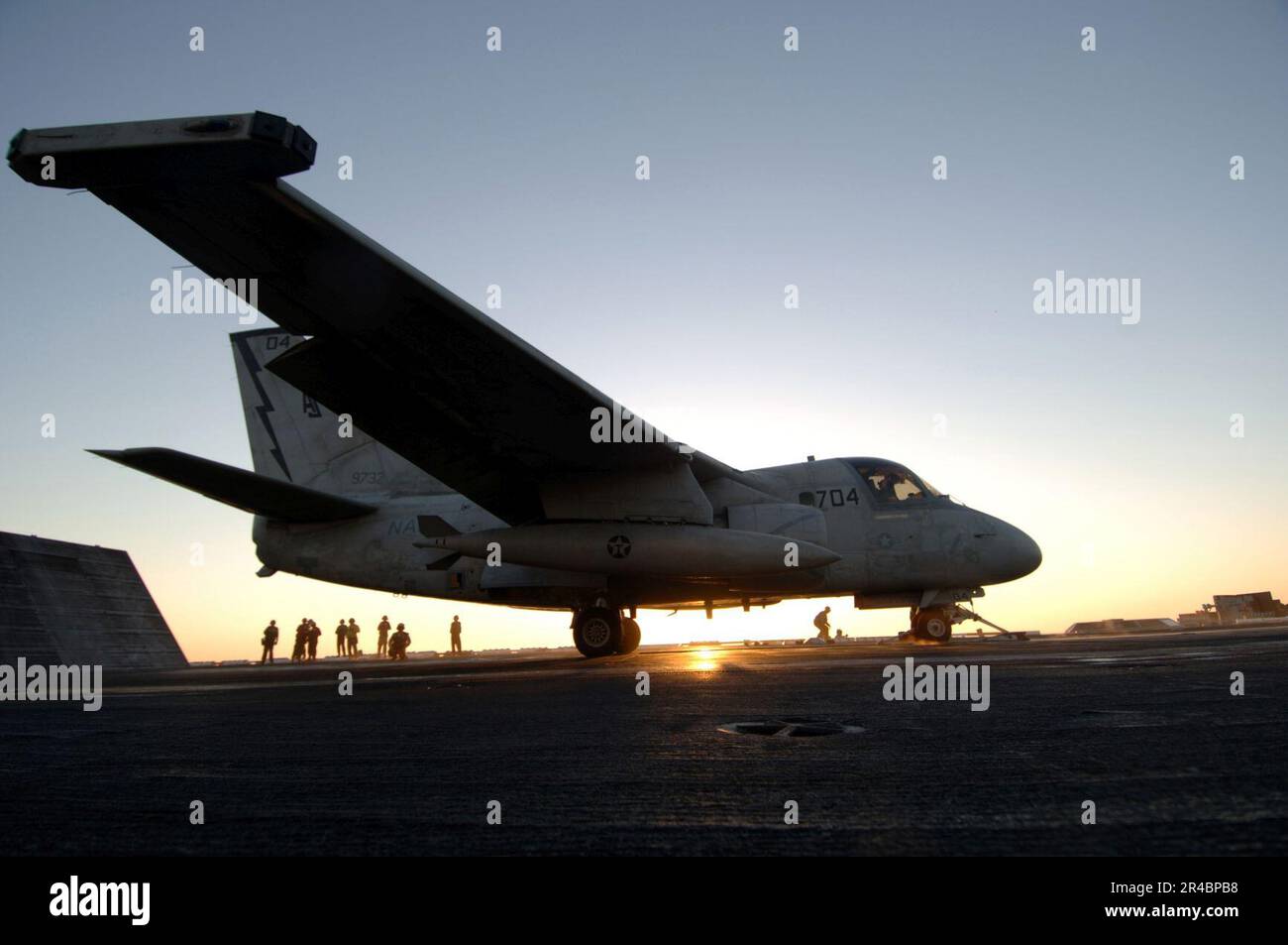 US Navy An S-3B Viking, assigned to the Scouts of Sea Control Squadron ...