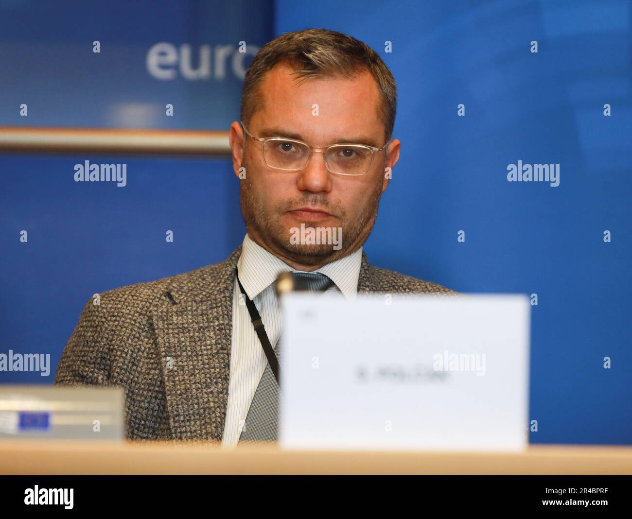 European Parliament, Brussels, Belgium 24/05/2023 – Stanislav POLCAK ...