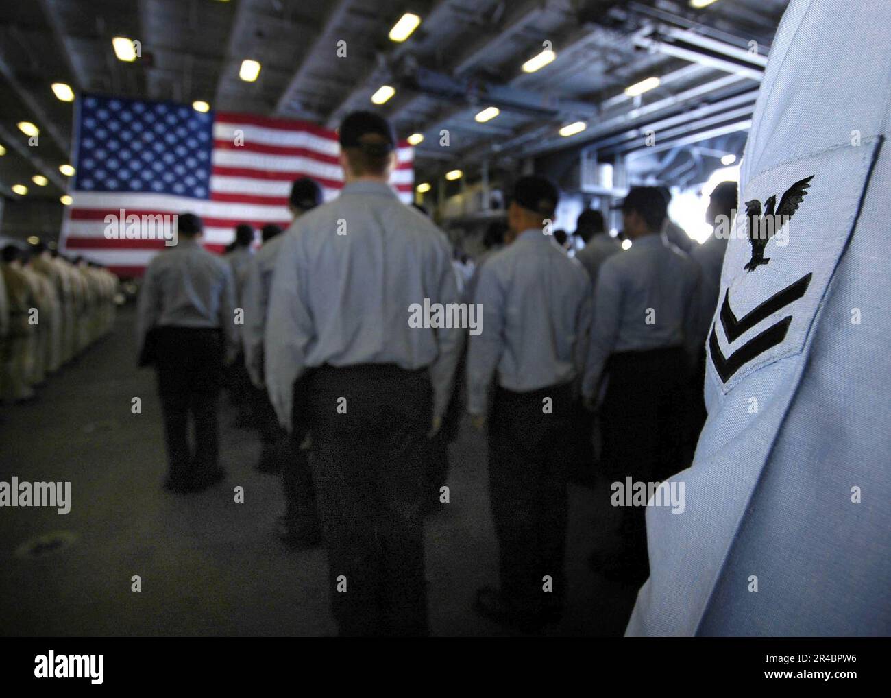 US Navy Recently selected first, second and third class petty officers ...