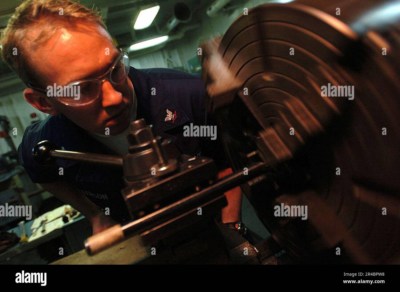 US Navy Machinery Repairman 3rd Class the assistant leading petty ...