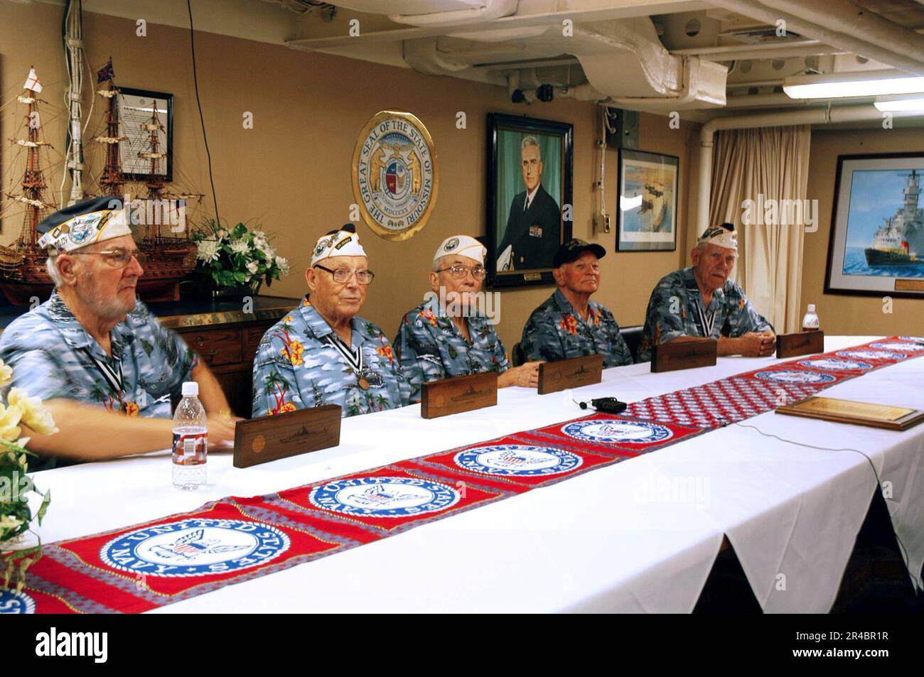 US Navy Veterans from the World War II-era destroyer USS Ward are ...
