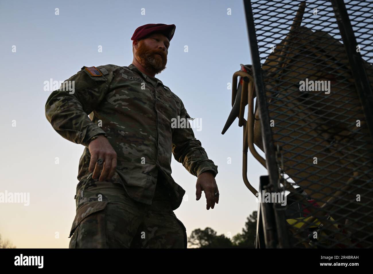 U.S. Army Cpl. Michael I. Cassidy, D Co. 3rd Psychological Operations ...