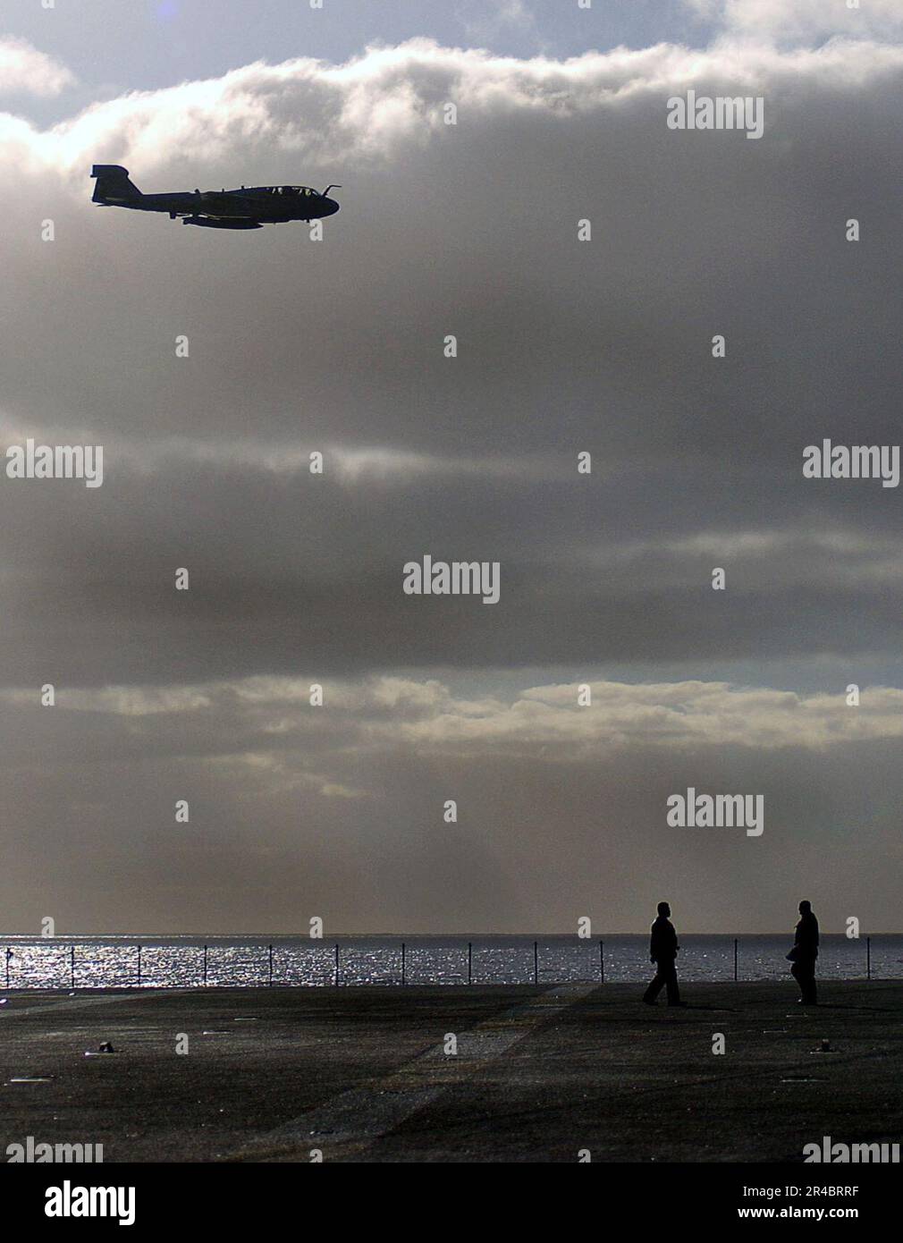 US Navy An EA-6B Prowler assigned to the Yellow Jackets of Electronic ...