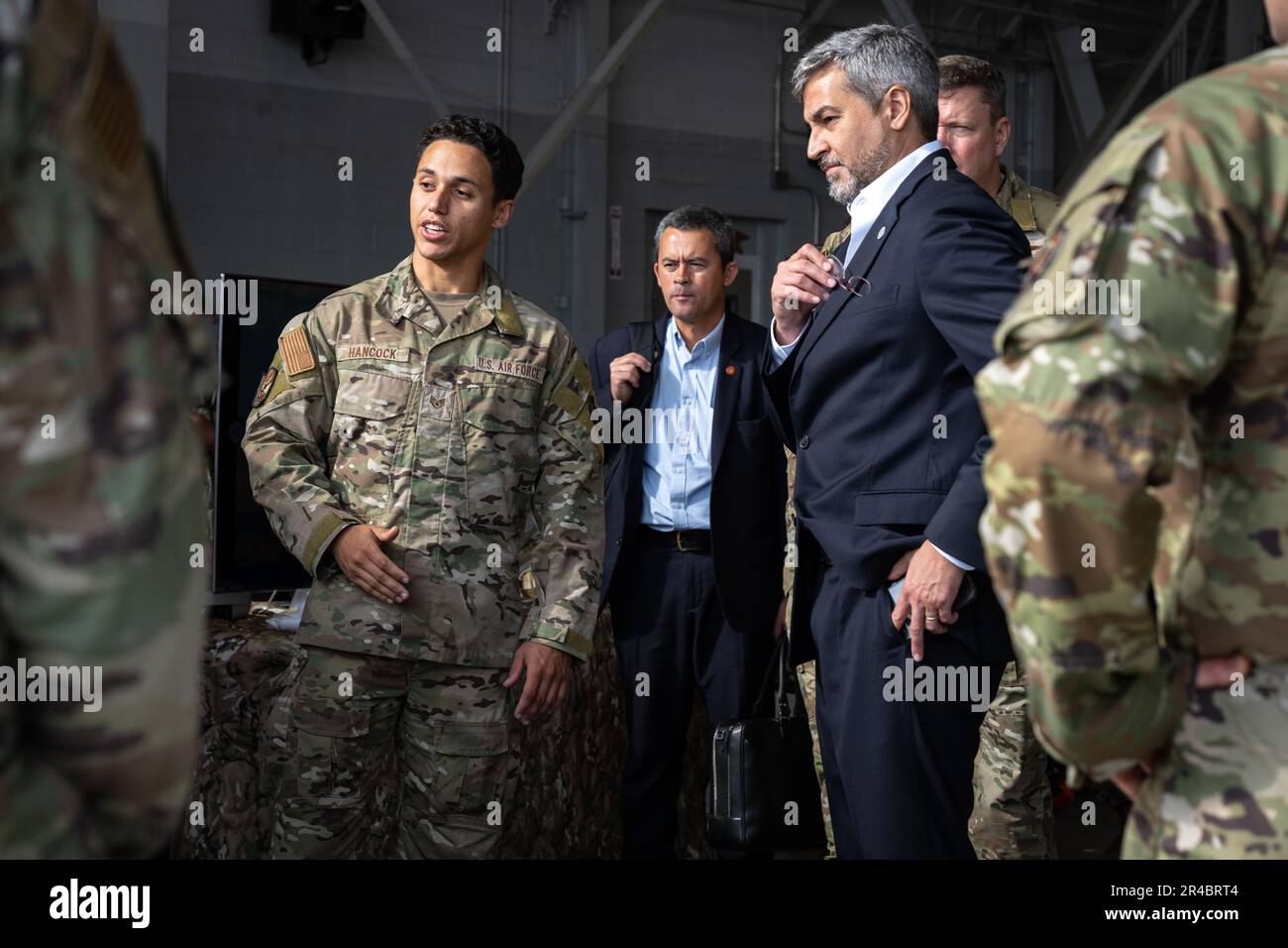 President Mario Abdo Benítez of the Republic of Paraguay participates ...