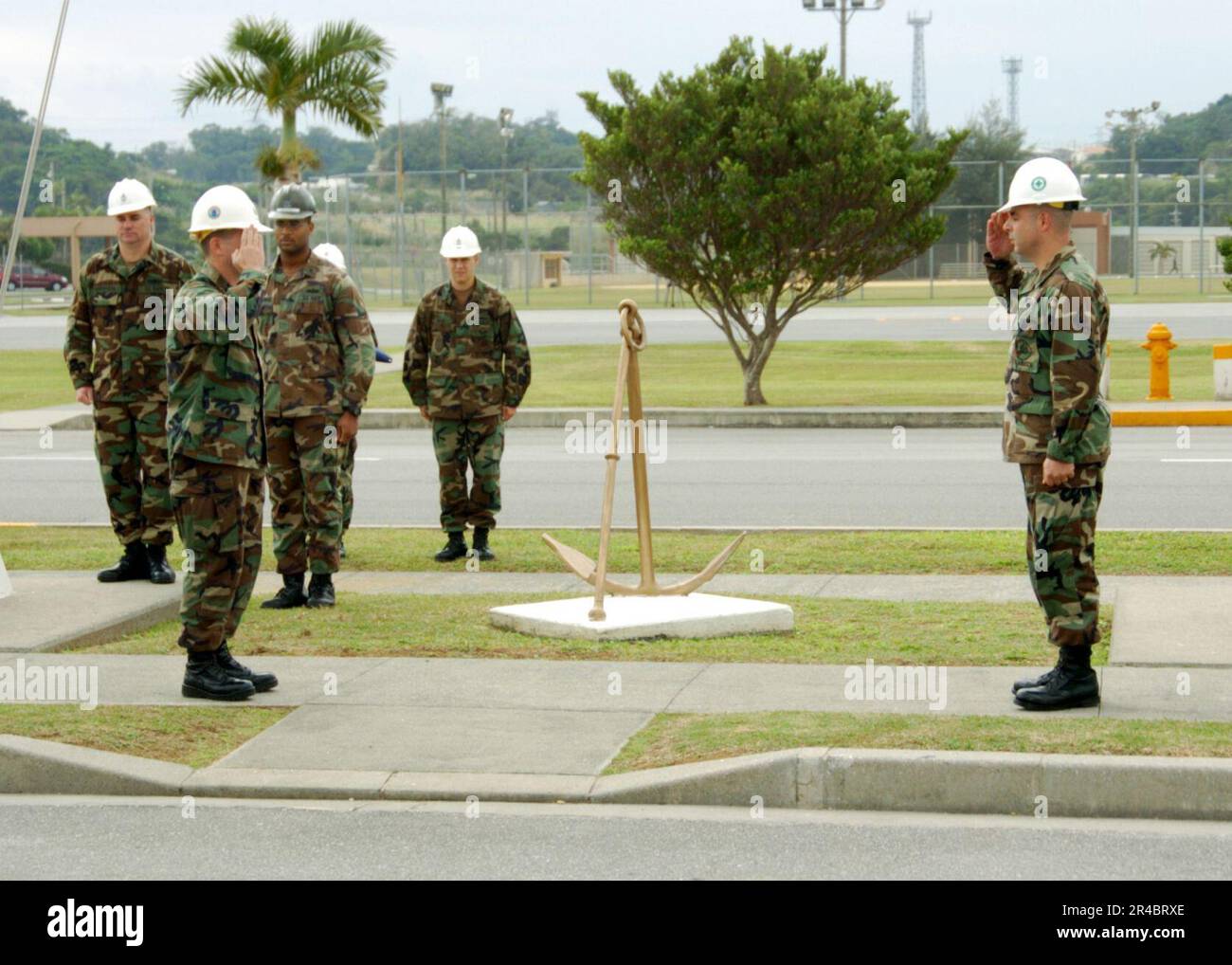 US Navy Commanding Officer, Naval Mobile Construction Battalion Four ...
