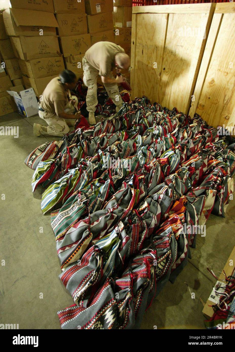 US Navy U.S. Navy Storekeeper 2nd Class and Master-at-Arms 1st Class ...