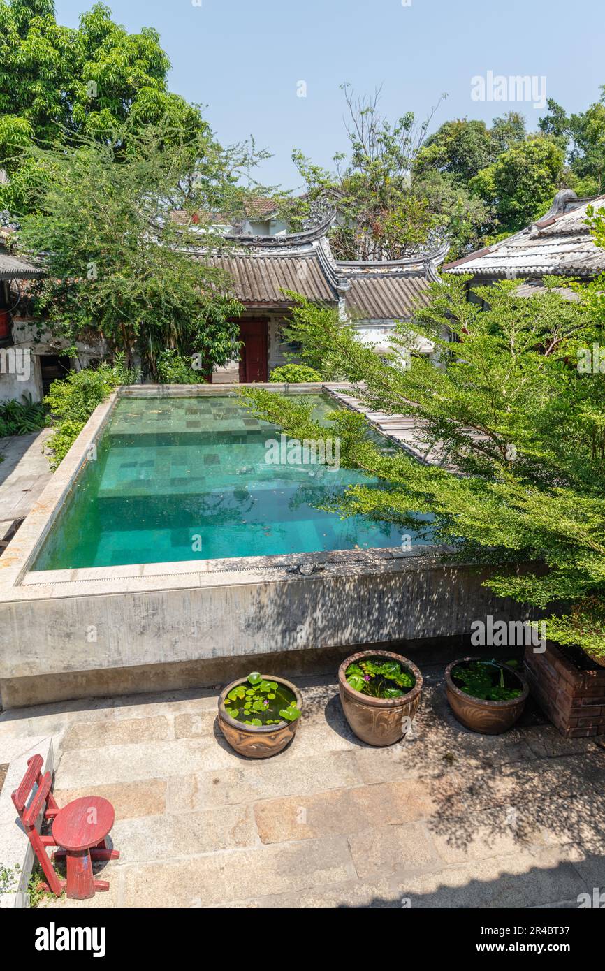 The So Heng Tai Mansion, a nineteenth-century Chinese courtyard house in the historic ...