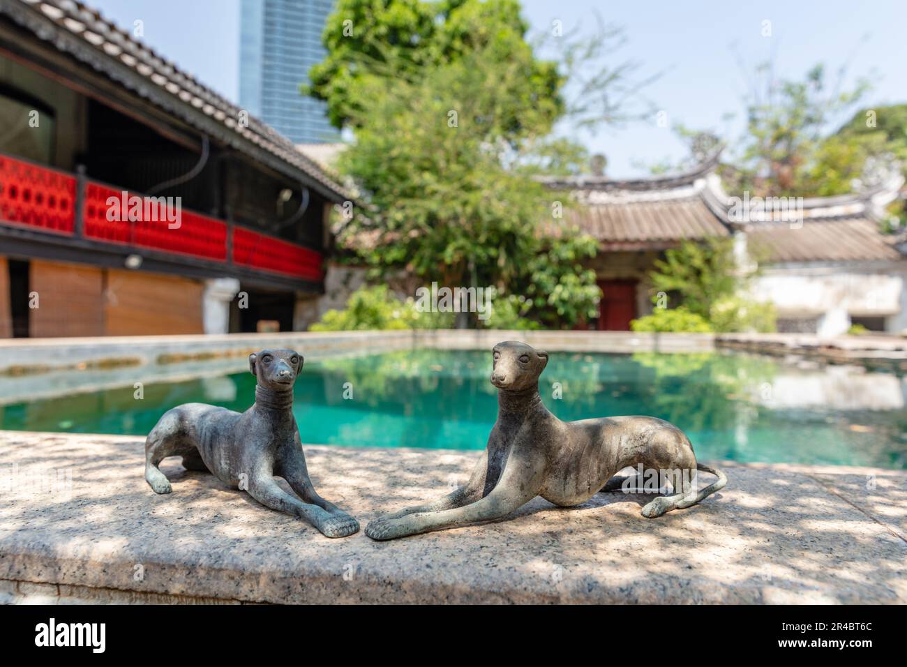 The So Heng Tai Mansion, a nineteenth-century Chinese courtyard house in the historic ...