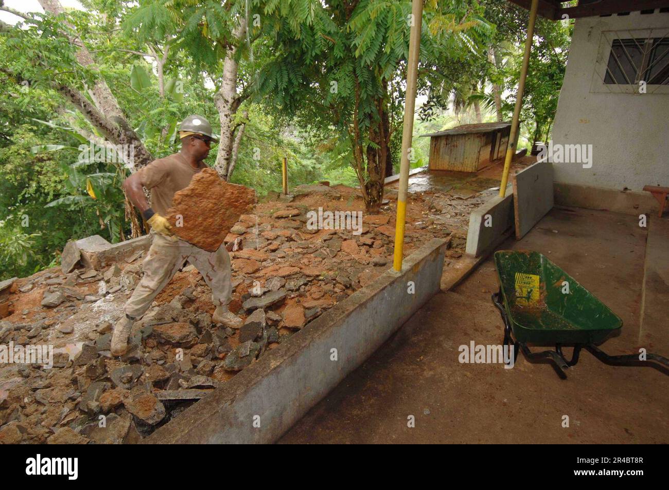 US Navy Utilitiesman 1st Class a U.S. Navy Seabee assigned to Naval ...