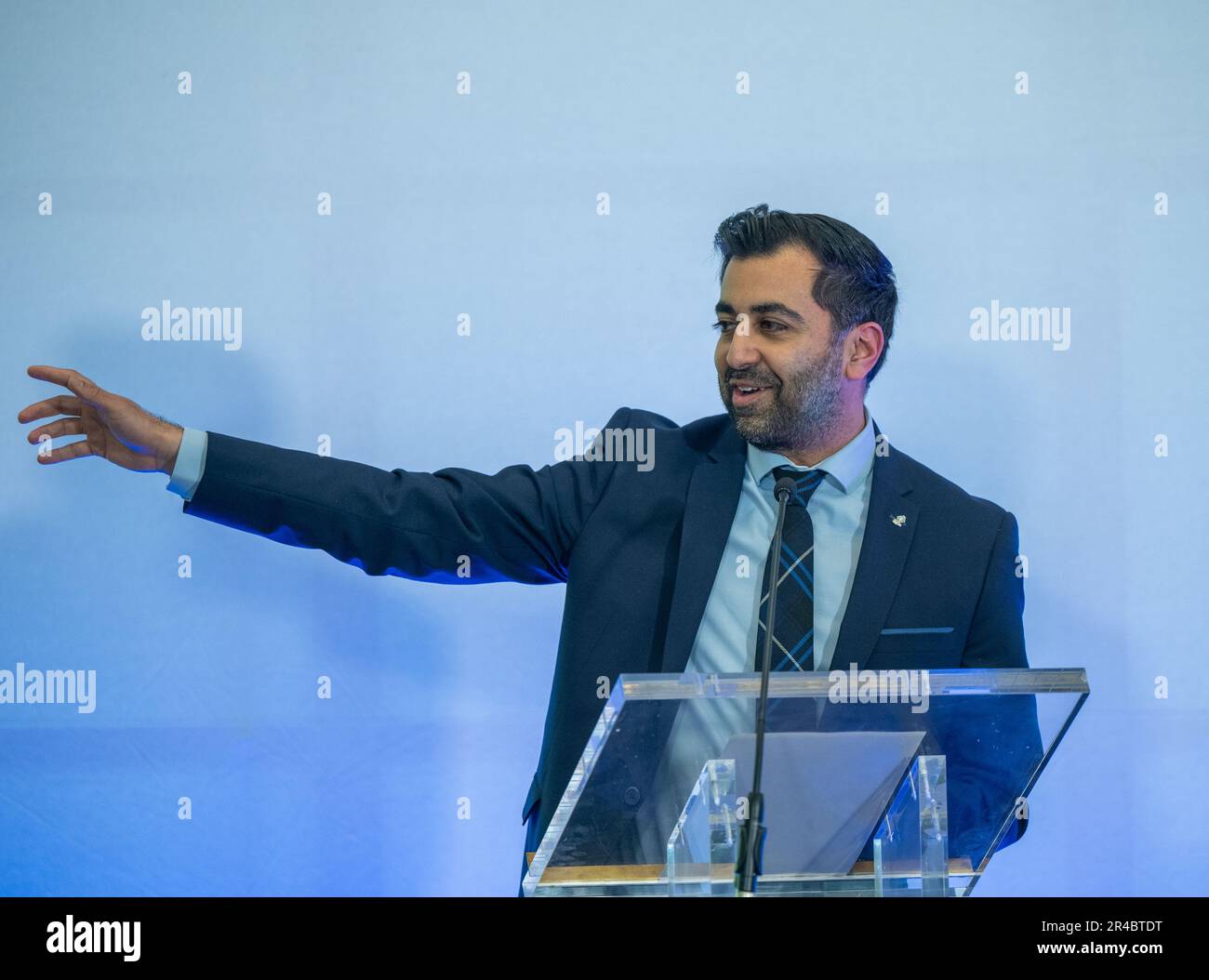 Scottish parliament humza yousaf hi-res stock photography and images ...