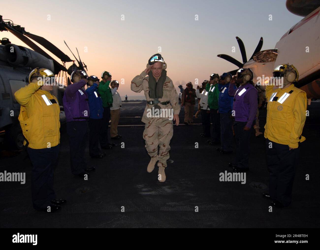 US Navy Chief of Naval Operations (CNO) Admiral Mike Mullen walks ...