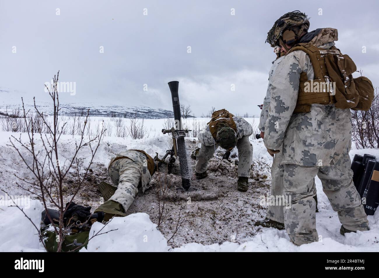 U.S. Marines with 2d Combat Engineer Battalion, 2d Marine Division ...