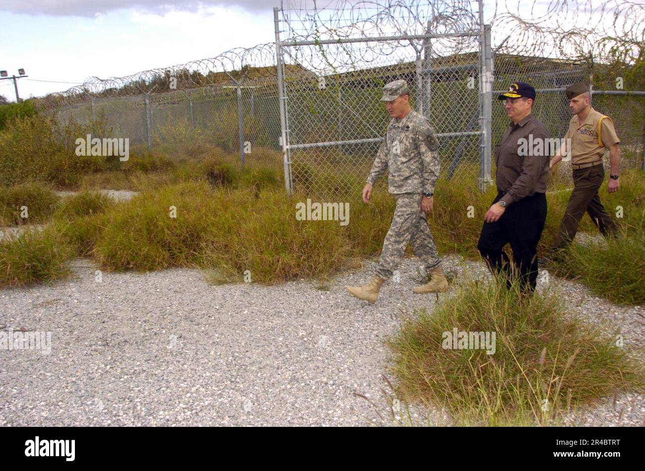 US Navy Led by Joint Task Force Guantanamo Commanding General Maj. Gen ...