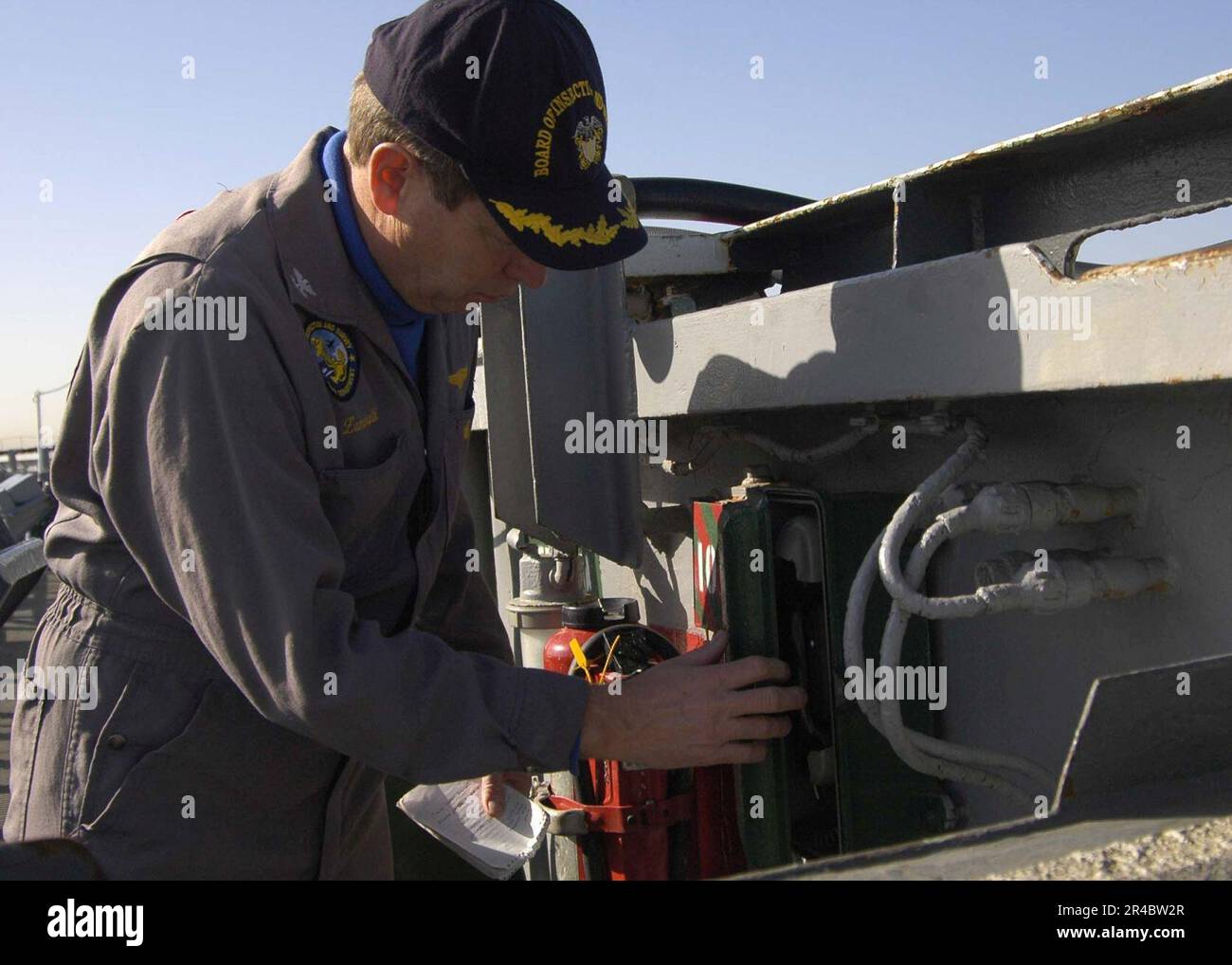 US Navy U.S. Navy Capt. assigned to the Board of Inspection and Survey ...