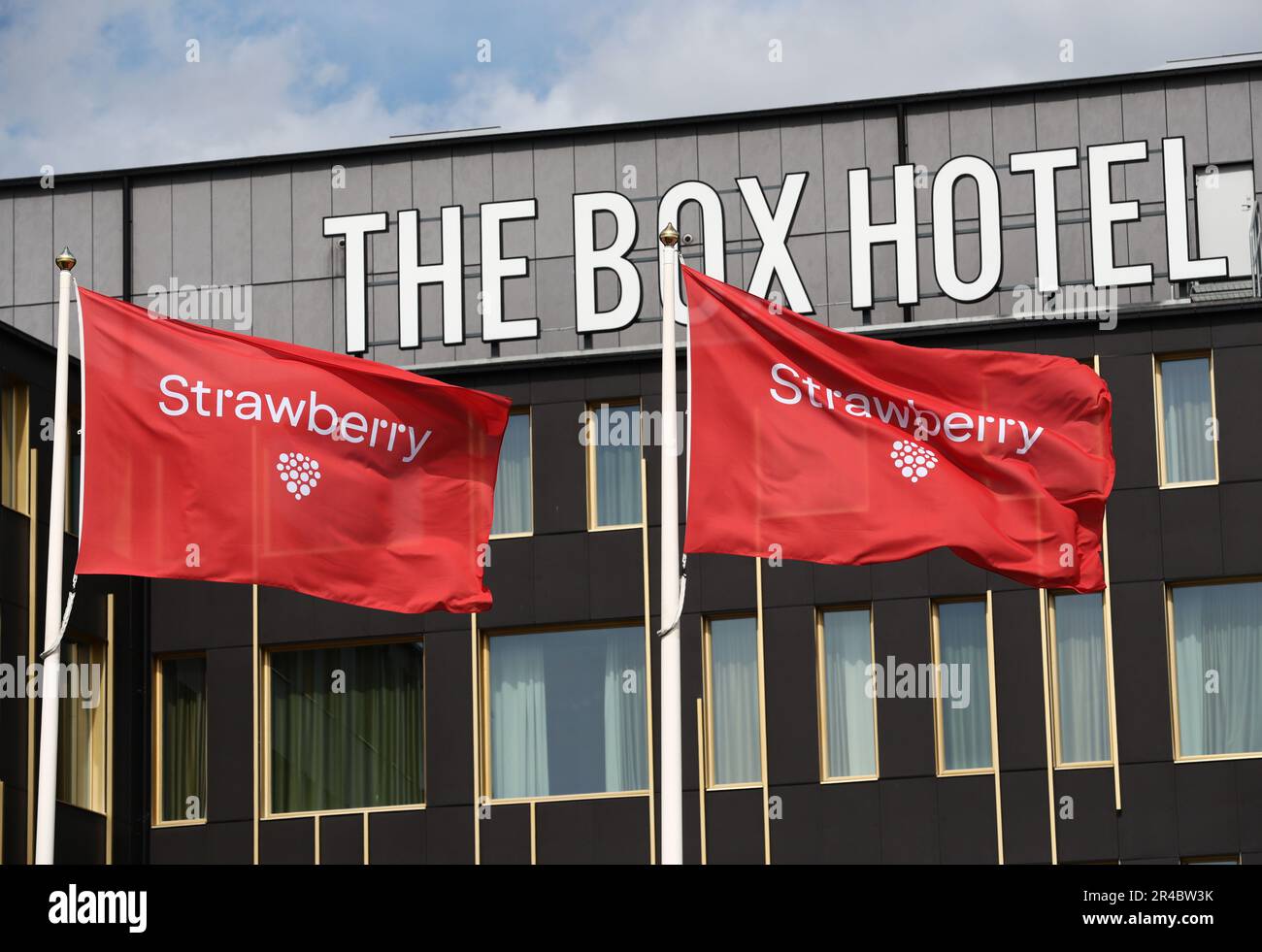 Strawberry flags hi-res stock photography and images - Alamy