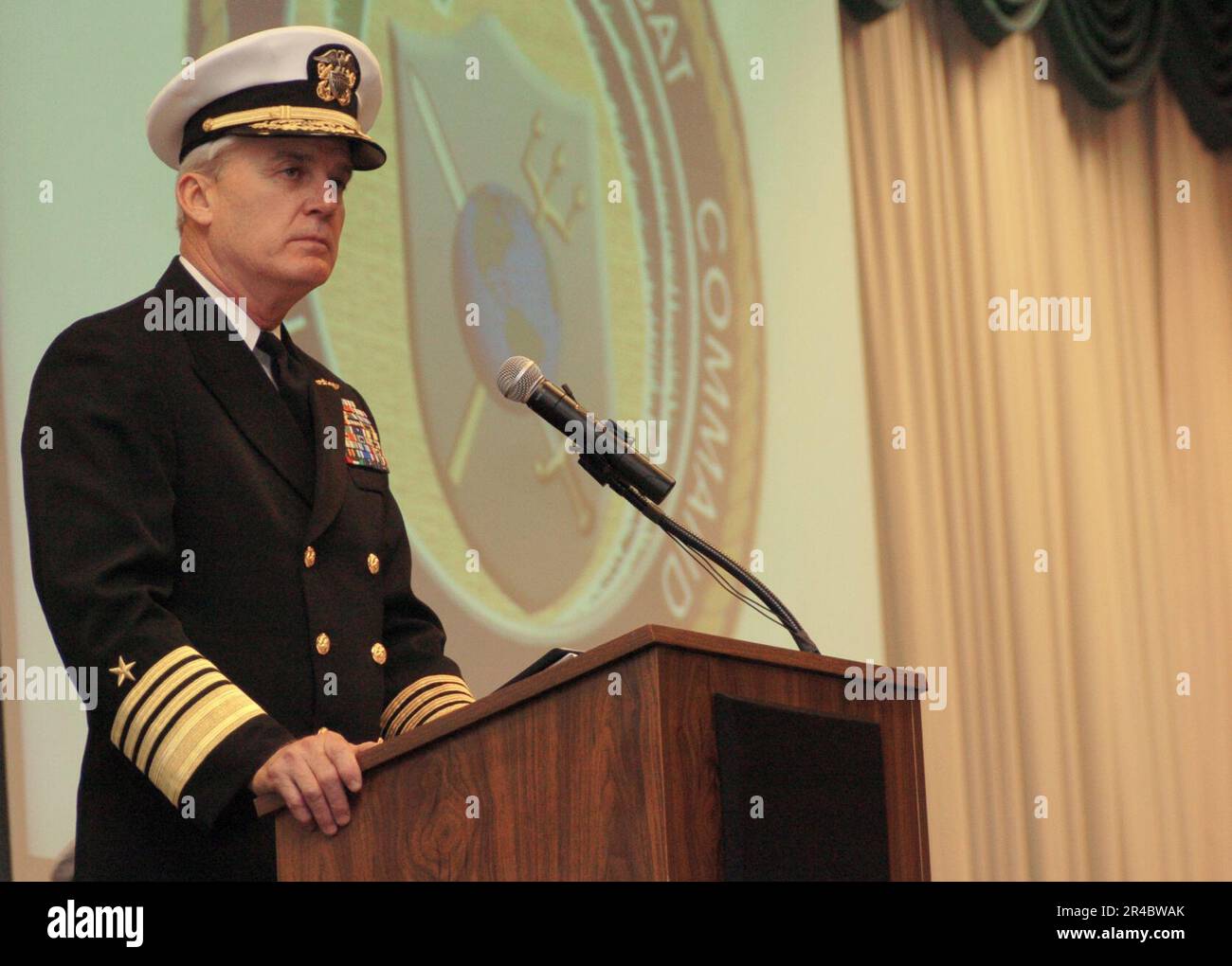 US Navy Commander, U.S. Fleet Forces Command, Adm. John B. Nathman ...