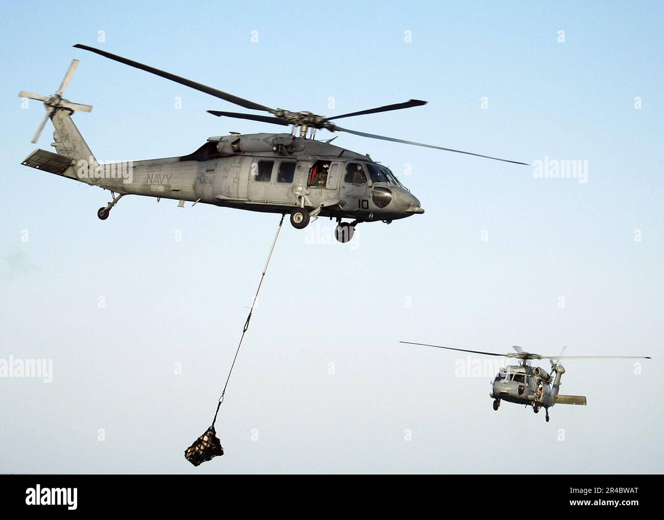 US Navy Helicopters assigned to Helicopter Sea Combat Squadron Two One ...