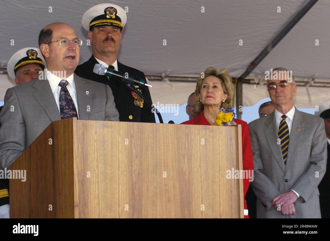 US Navy During a ceremony held aboard Naval Station Ingleside, Texas ...