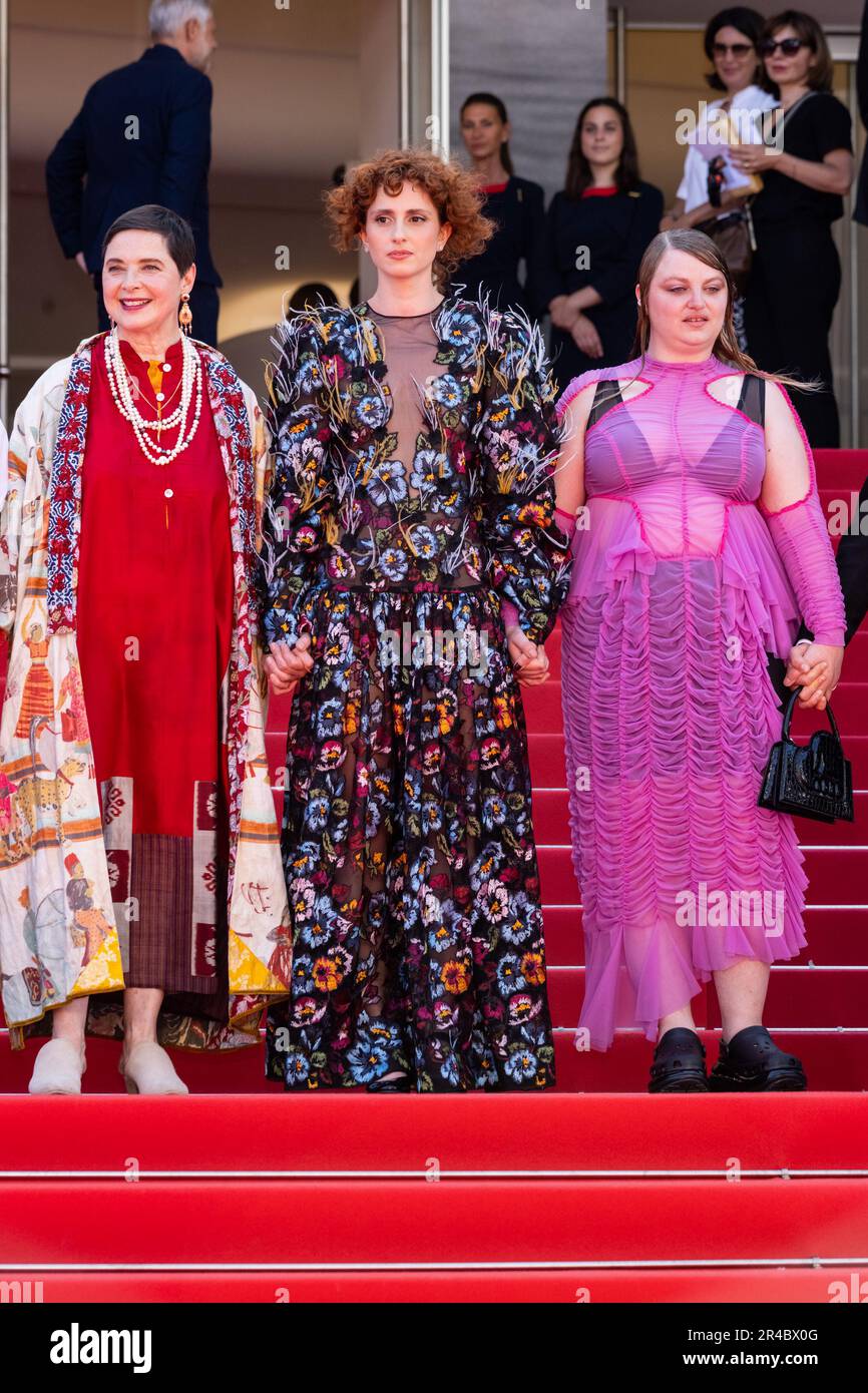 Isabella Rossellini, Carol Duarte, Lou Roy-Lecollinet 76th Cannes Film ...