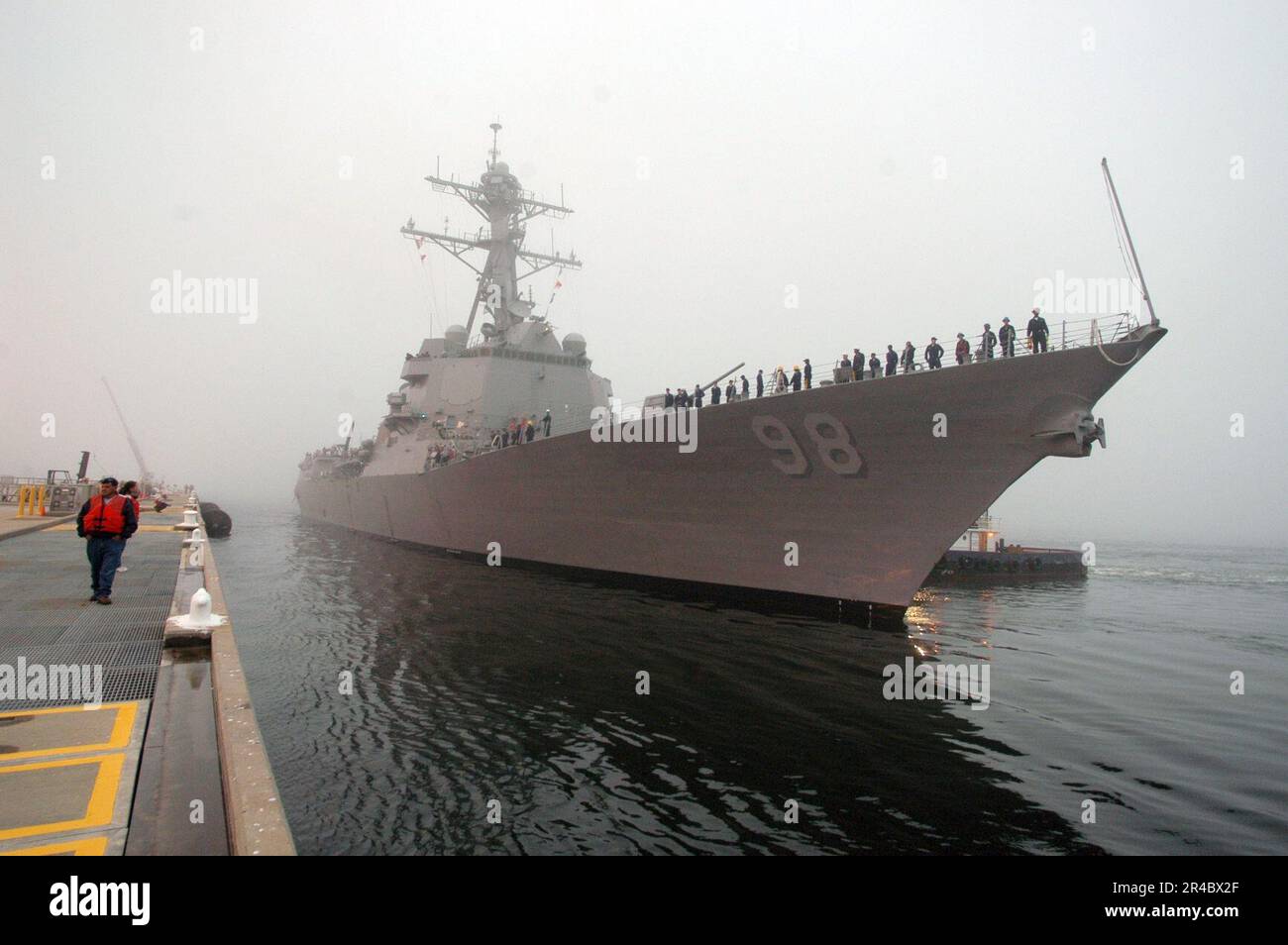 US Navy The Navy's newest guided-missile destroyer Pre-Commissioning ...
