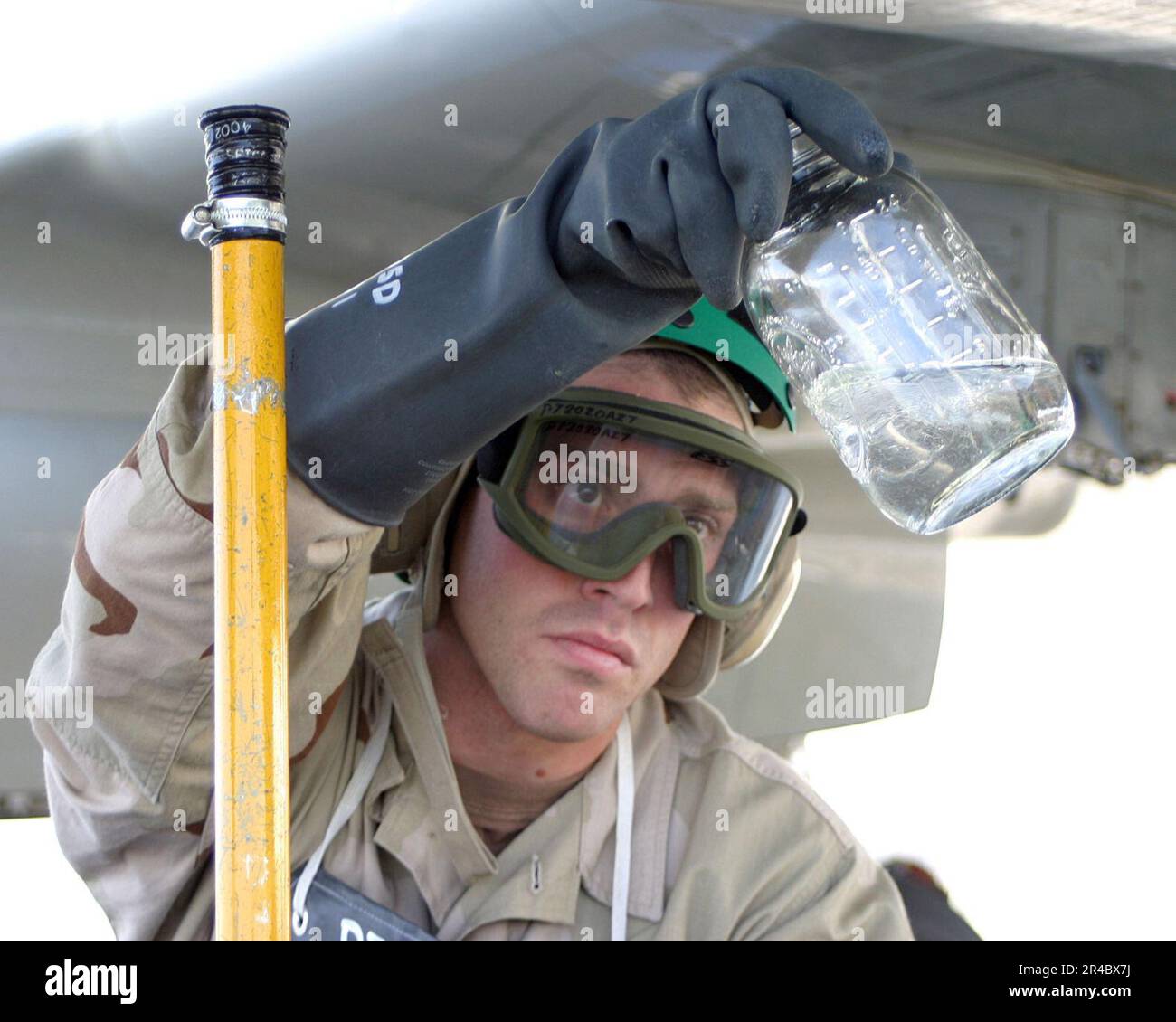 US Navy Aviation Maintenance Administrationman 2nd Class assigned to ...