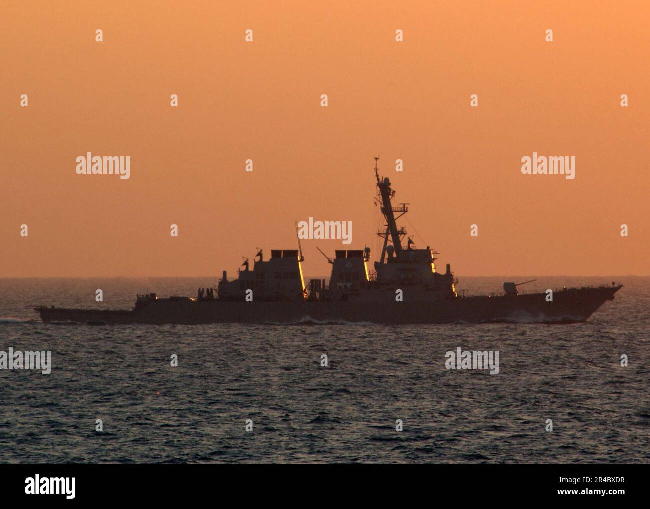 US Navy The guided missile destroyer USS Donald Cook (DDG 75) sails ...