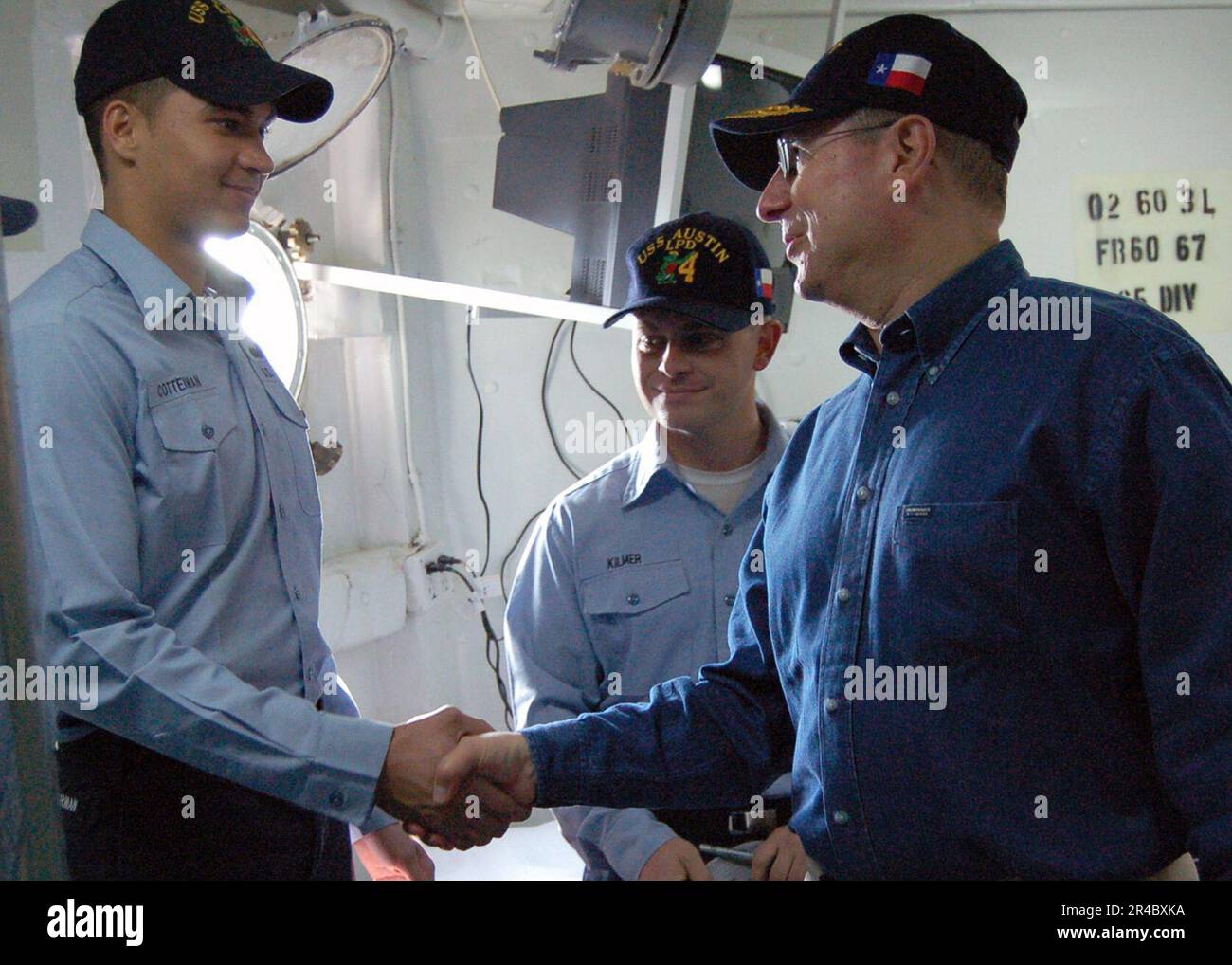 US Navy Secretary of the Navy (SECNAV), the Honorable Dr. Donald C ...