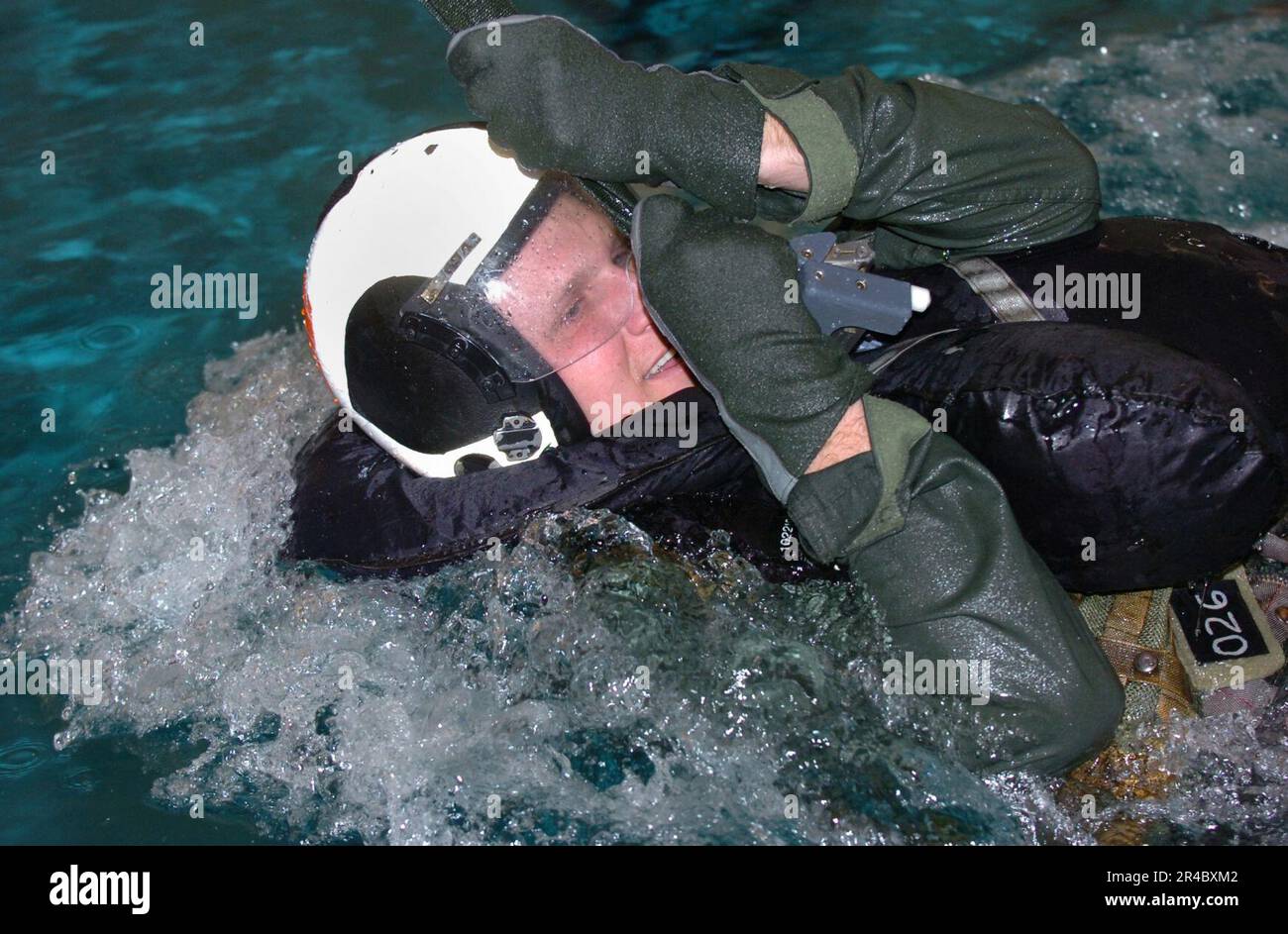 US Navy Driver of the Navy sponsored NASCAR Busch series number 88 car ...