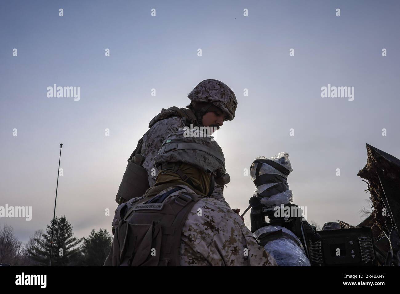 U.S. Marine Corps Cpl. Noah Perez, a Denver, Colorado, native and field ...