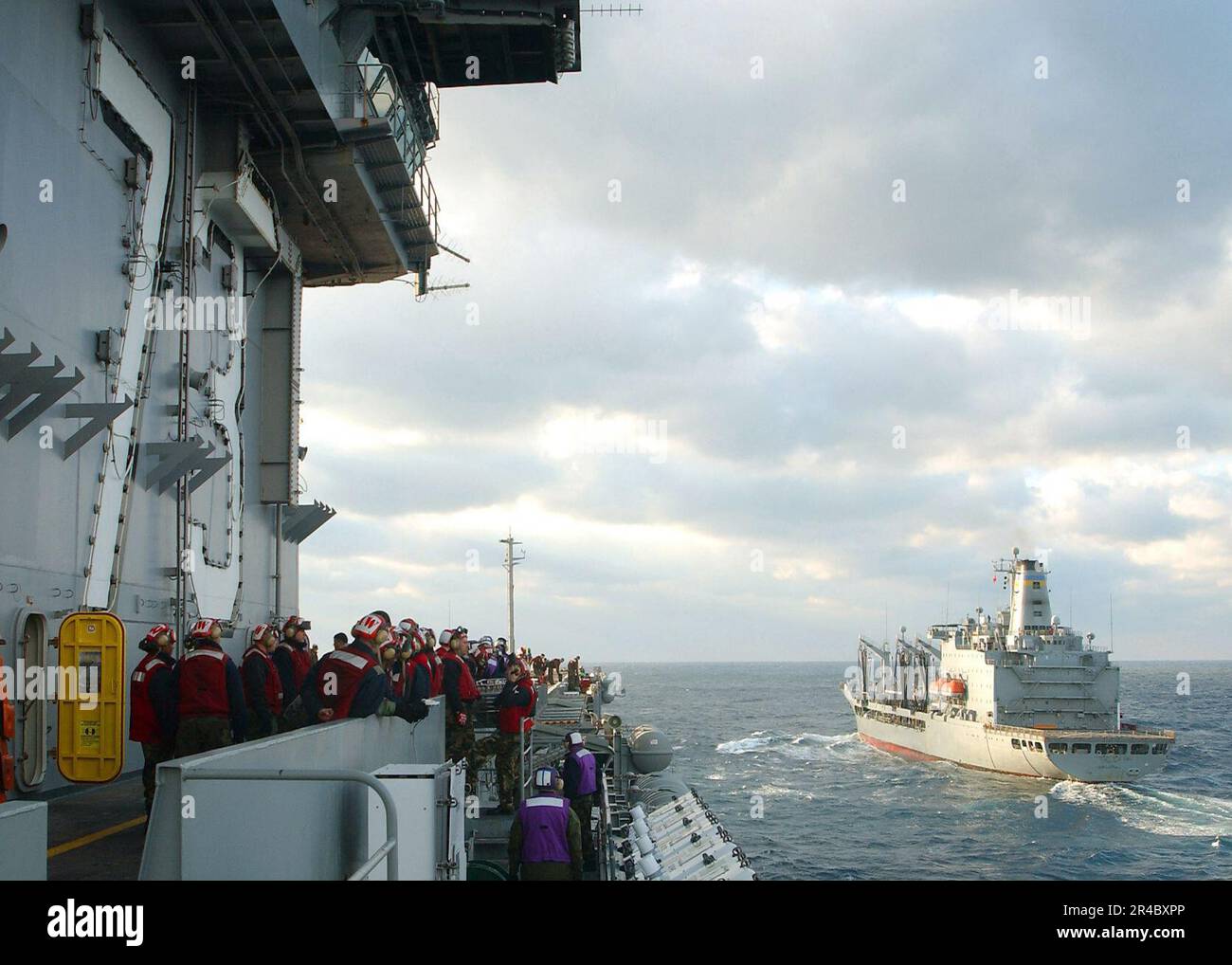 US Navy Sailors aboard the Nimitz-class aircraft carrier USS George ...