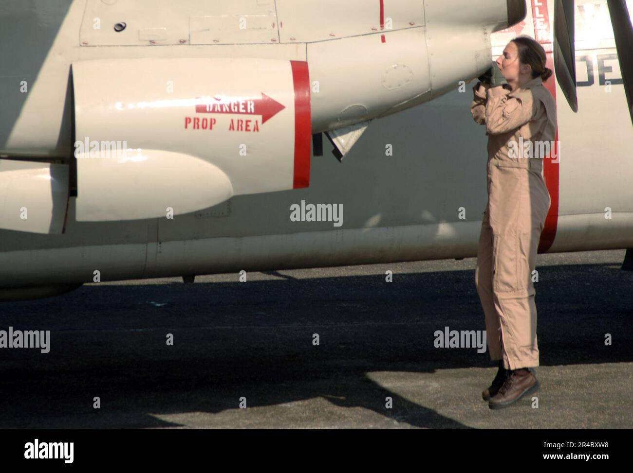 US Navy Lt. assigned to Fleet Logistics Support Squadron Four Zero (VRC ...