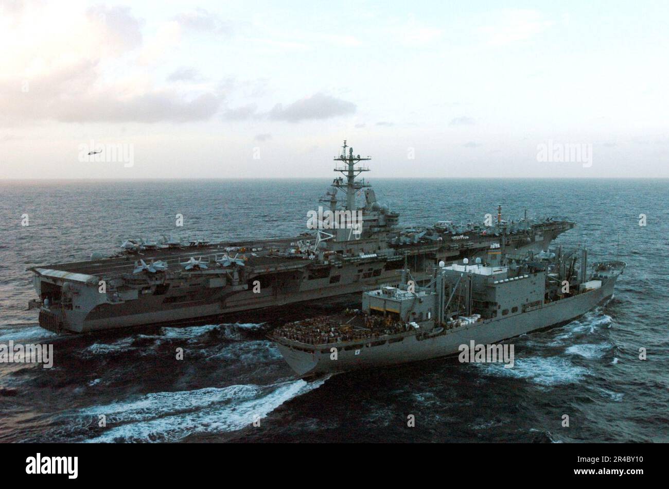 US Navy The Military Sealift Command (MSC) combat stores ship USNS ...