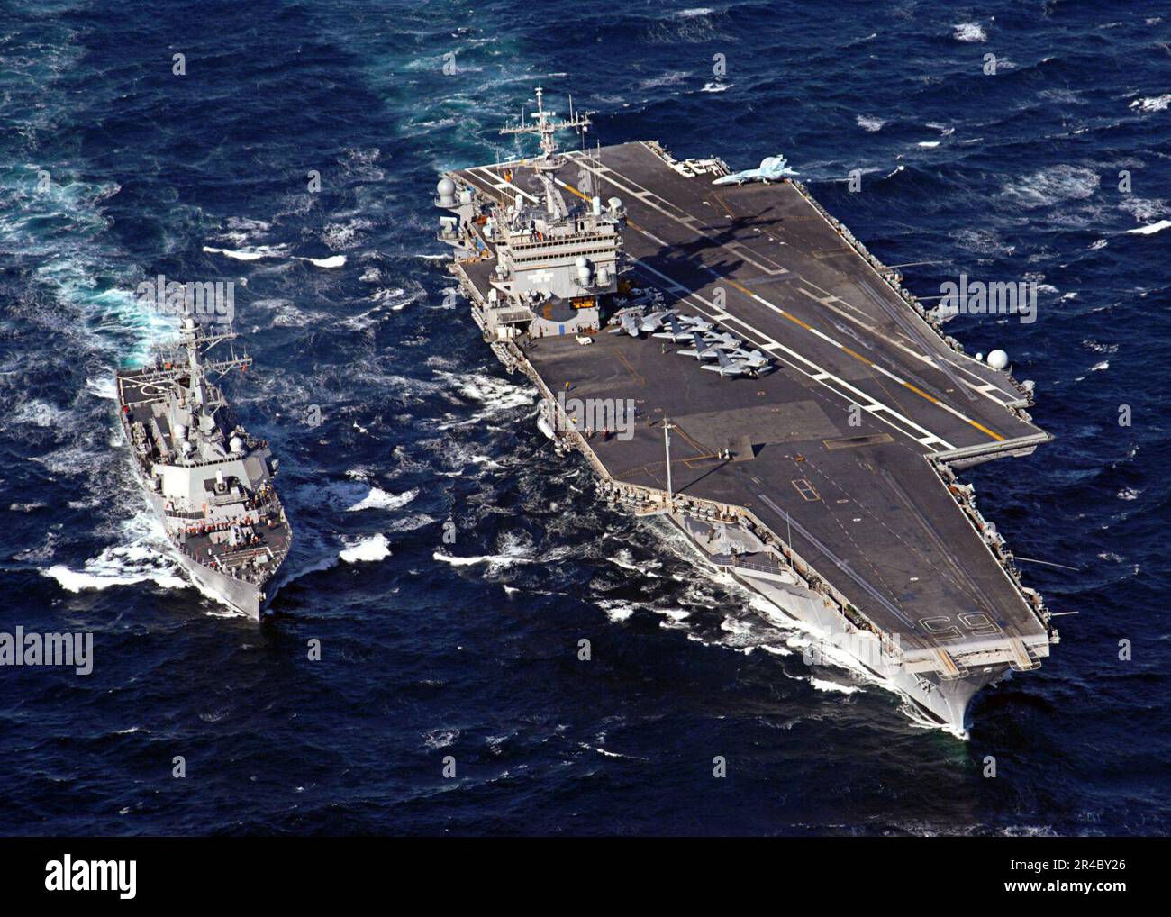 US Navy The nuclear-powered aircraft carrier USS Enterprise (CVN 65 ...