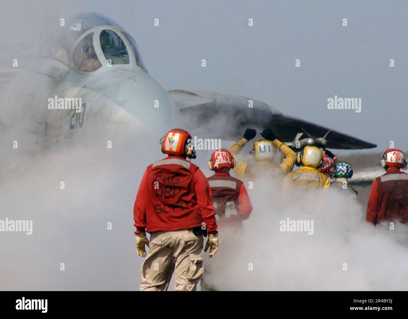 US Navy An F-14D Tomcat from the Black Lions of Fighter Squadron Two ...