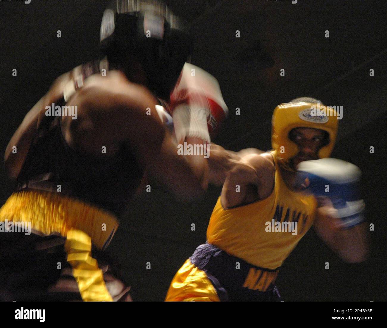 US Navy Gas Turbine System Technician Mechanical 3rd Class squares off ...