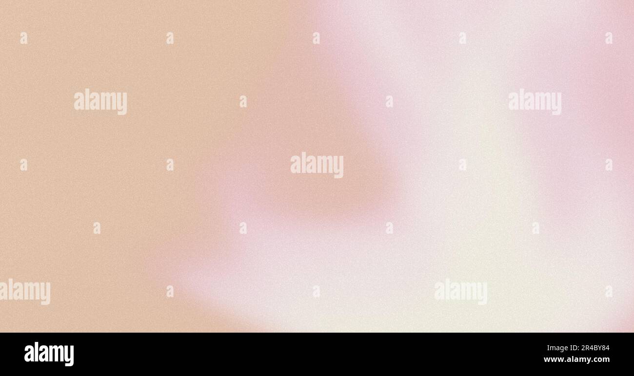 Banner abstract design of light beige color gradient background. Vanilla toned blurry. Grainy ...