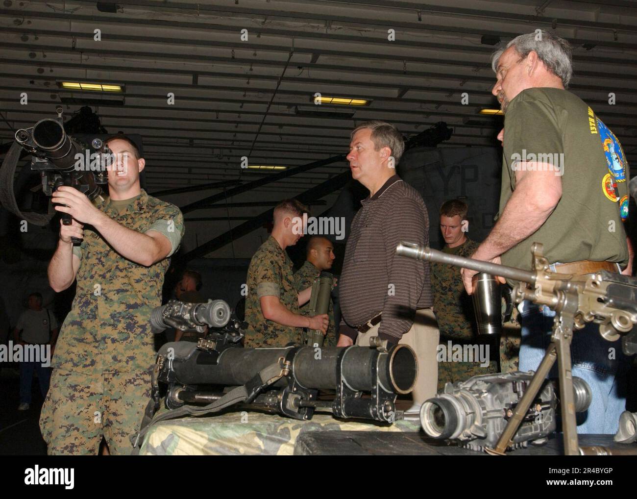 US Navy Cpl. assigned to the 13th Marine Expeditionary Unit (13th MEU ...